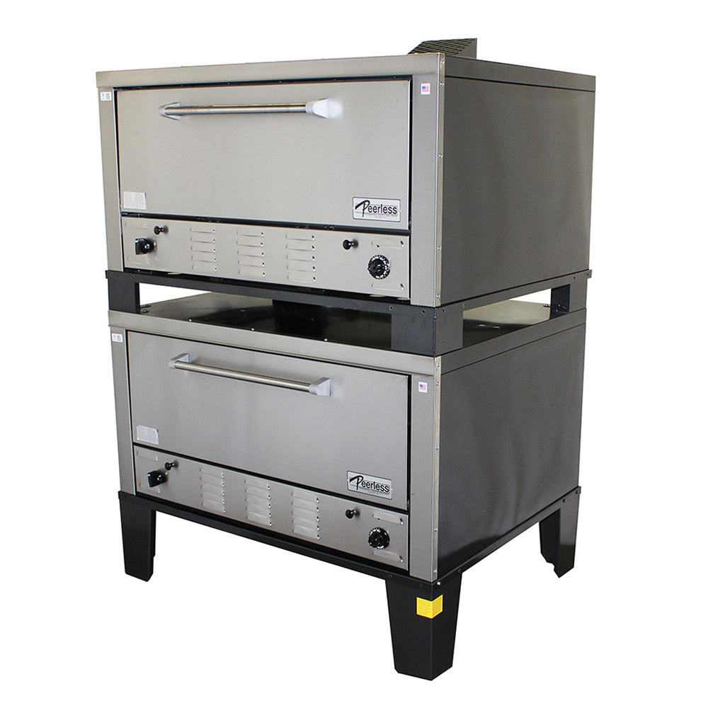 Peerless CW52I Stacked Industrial Gas Deck Oven – Peerless Ovens